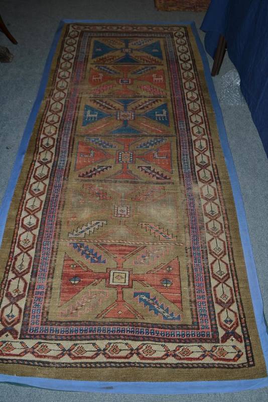 Lot 1526 - A North West Persian Rug, the camel field